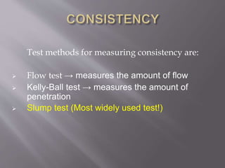 Concrete as a building material | PPTX