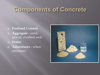 Concrete as a building material | PPTX
