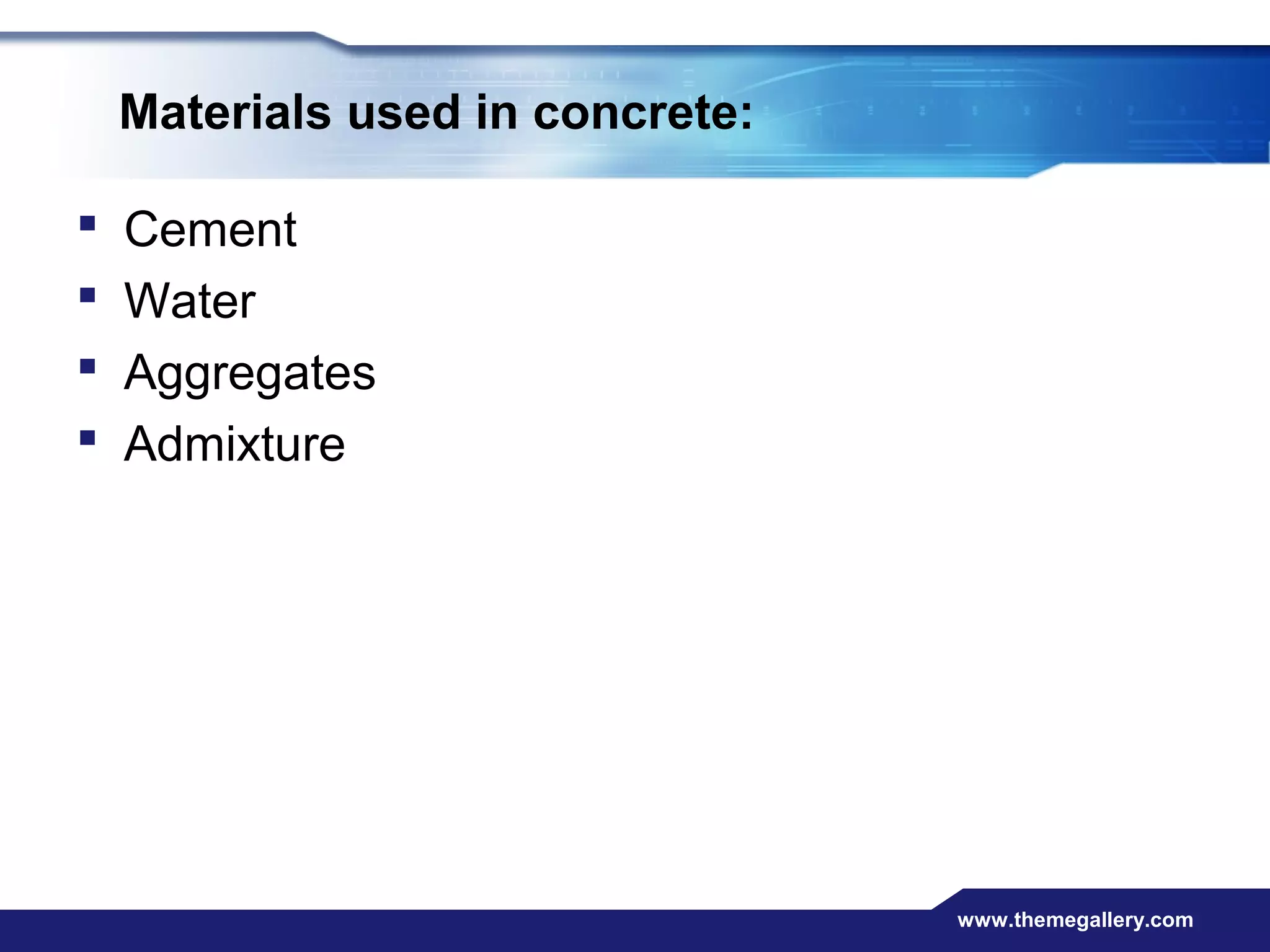 Concrete | PPT