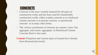 Concrete | PPT