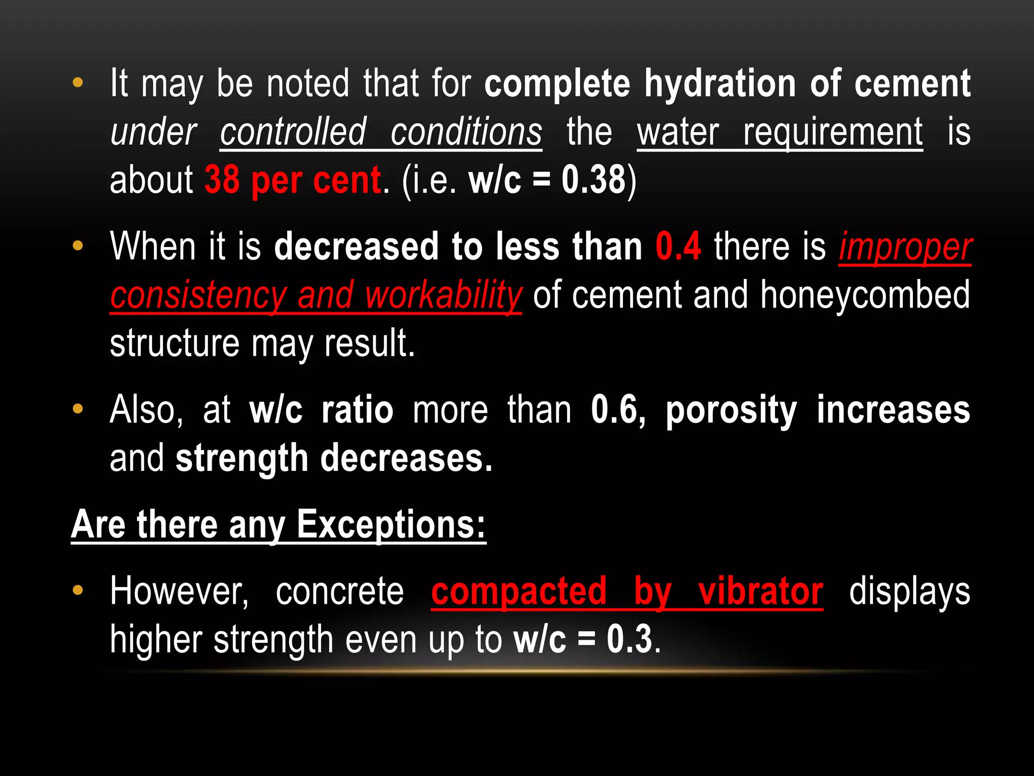 Concrete- types, testing & properties | PPTX