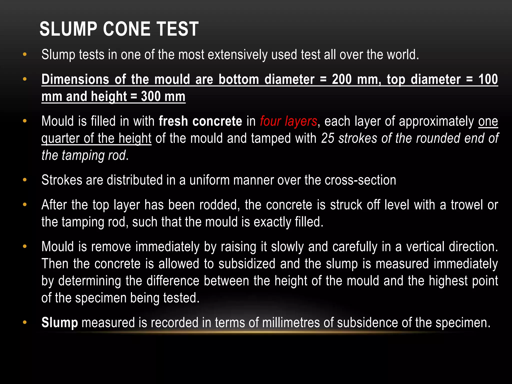 Concrete- types, testing & properties | PPTX