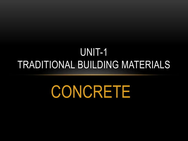 Concrete- types, testing & properties | PPTX
