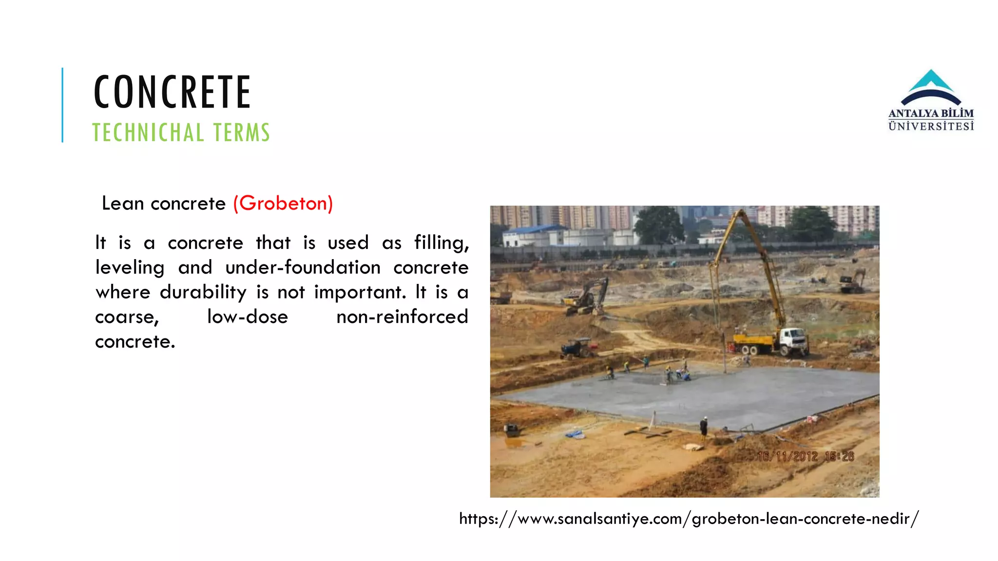 Building Materials: Concrete | PPT