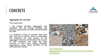 Building Materials: Concrete | PPT