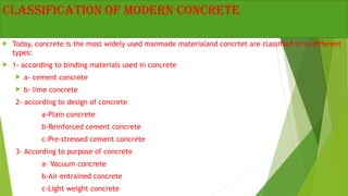 Concrete types and mixing: 1111111111111111111111111111 | PPT
