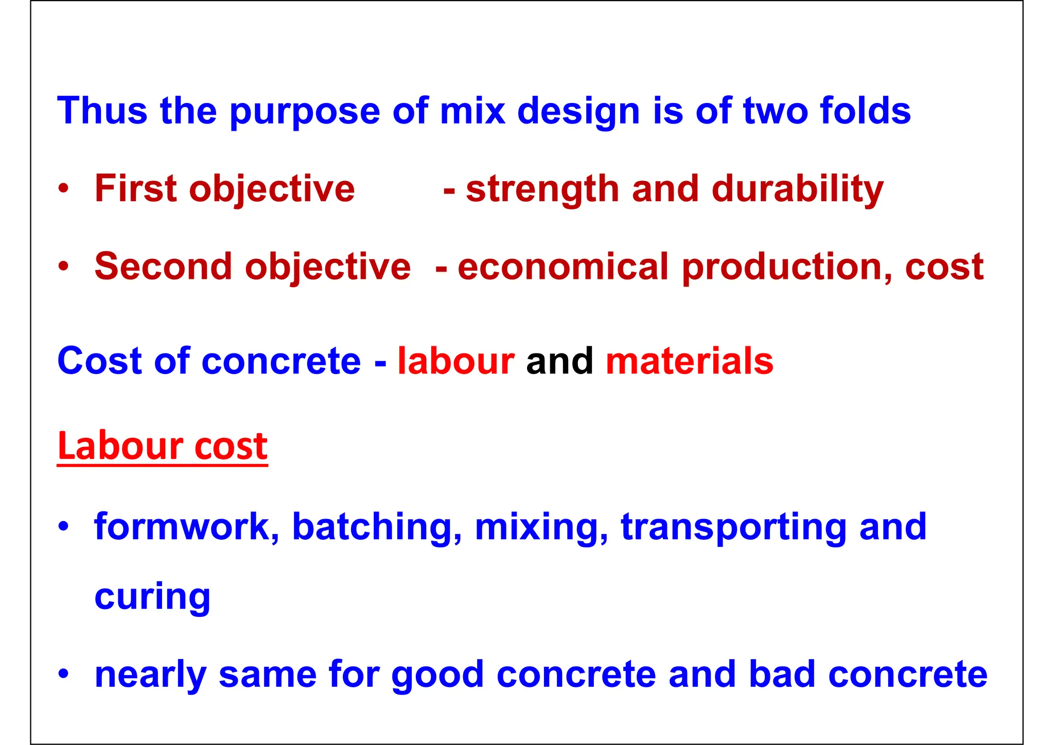 Concrete-Mix-Proportioning Concrete – indispensable construction ...