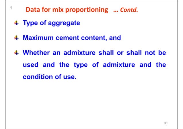 Concrete-Mix-Proportioning Concrete – indispensable construction ...