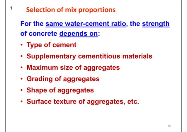 Concrete-Mix-Proportioning Concrete – indispensable construction ...