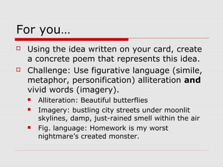 Concrete Poetry | PPT