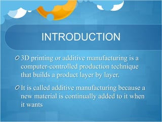 Future construction by 3D printing | PPT
