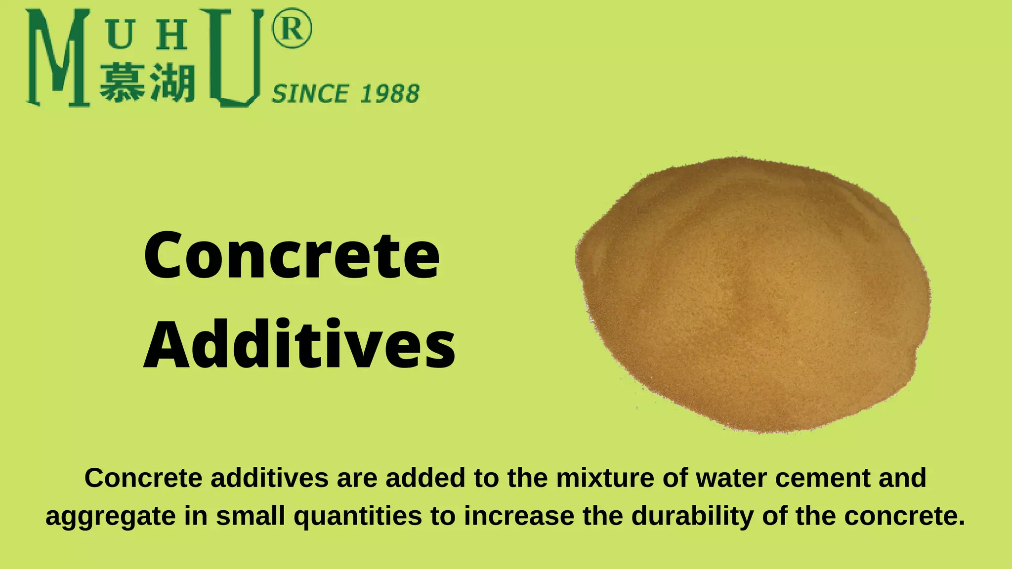 High Performance Concrete Additives | PPT