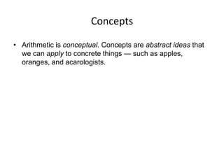 Concrete and abstract | PPT