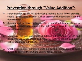 Concrete and Essential oils Extraction from flowers.pptx