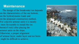 Concrete Armors | Rubble mound breakwaters | PPTX