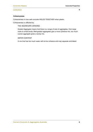 Concrete basics | PDF