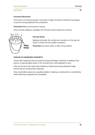 CONCRETE BASICS A Guide to Concrete Practice | PDF