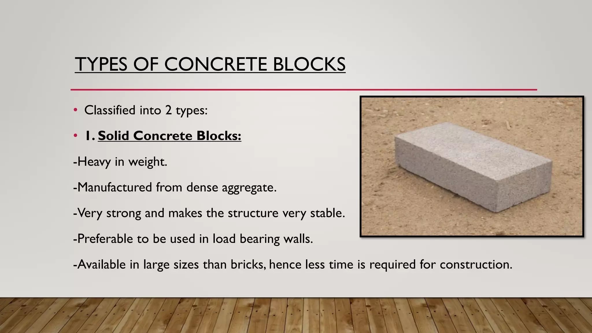 Concrete blocks and their types | PDF