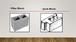 Concrete blocks and their types | PDF