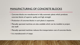 Concrete blocks and their types | PDF