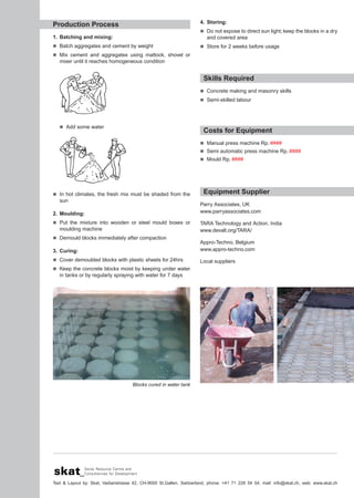 Concrete blocks | PDF