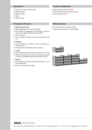 Concrete blocks | PDF