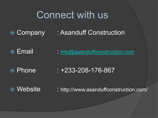 Various types of Concrete Blocks used in Commercial Construction | PPTX
