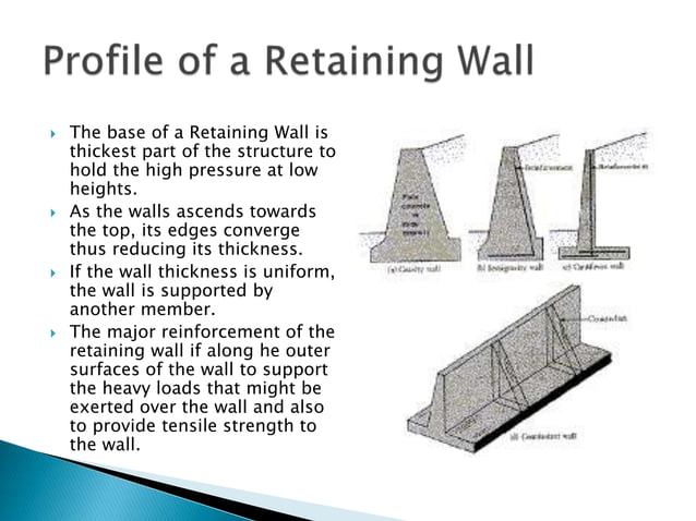 Concrete blocks, retaining walls | PPT