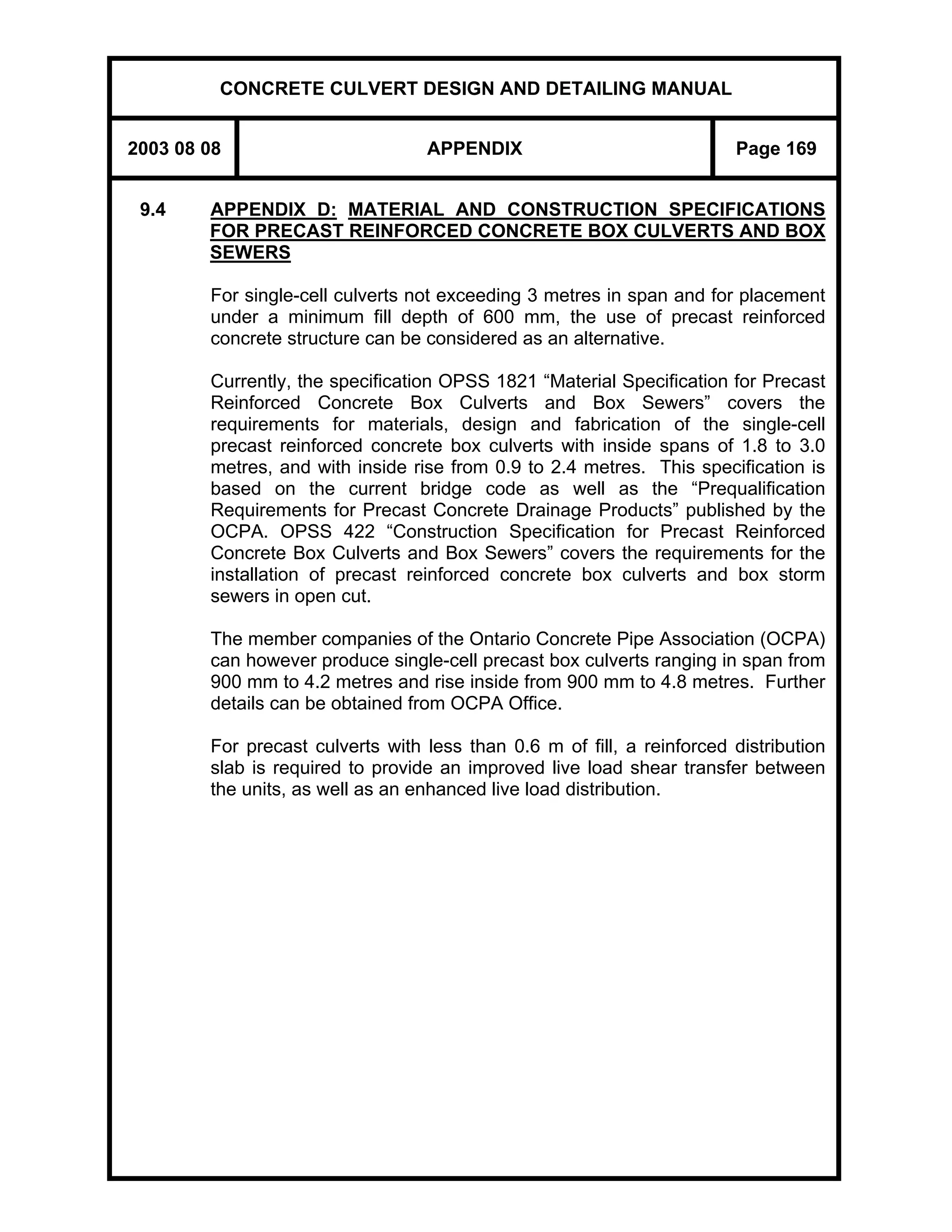 Concrete box culvert design and detailing (british) | PDF