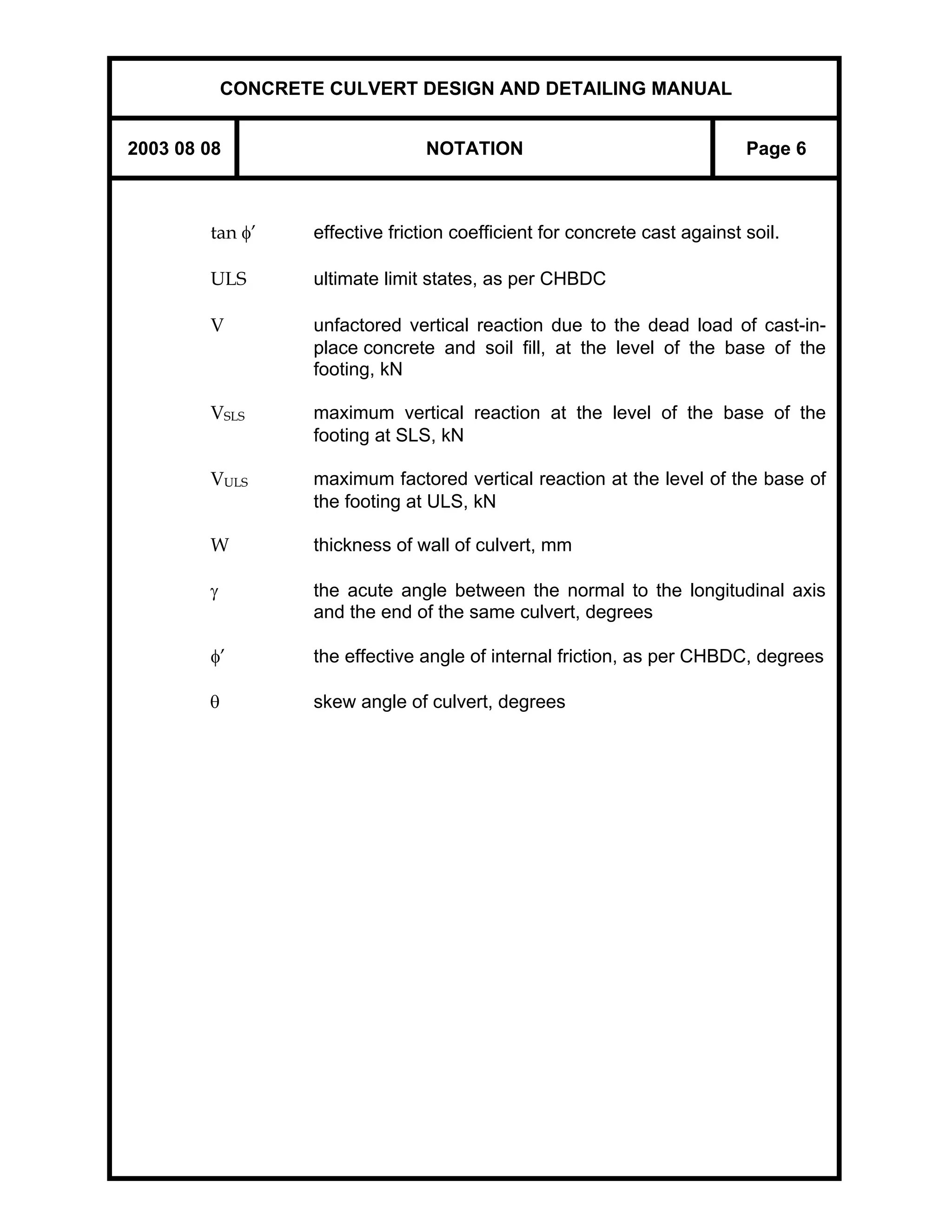Concrete box culvert design and detailing (british) | PDF