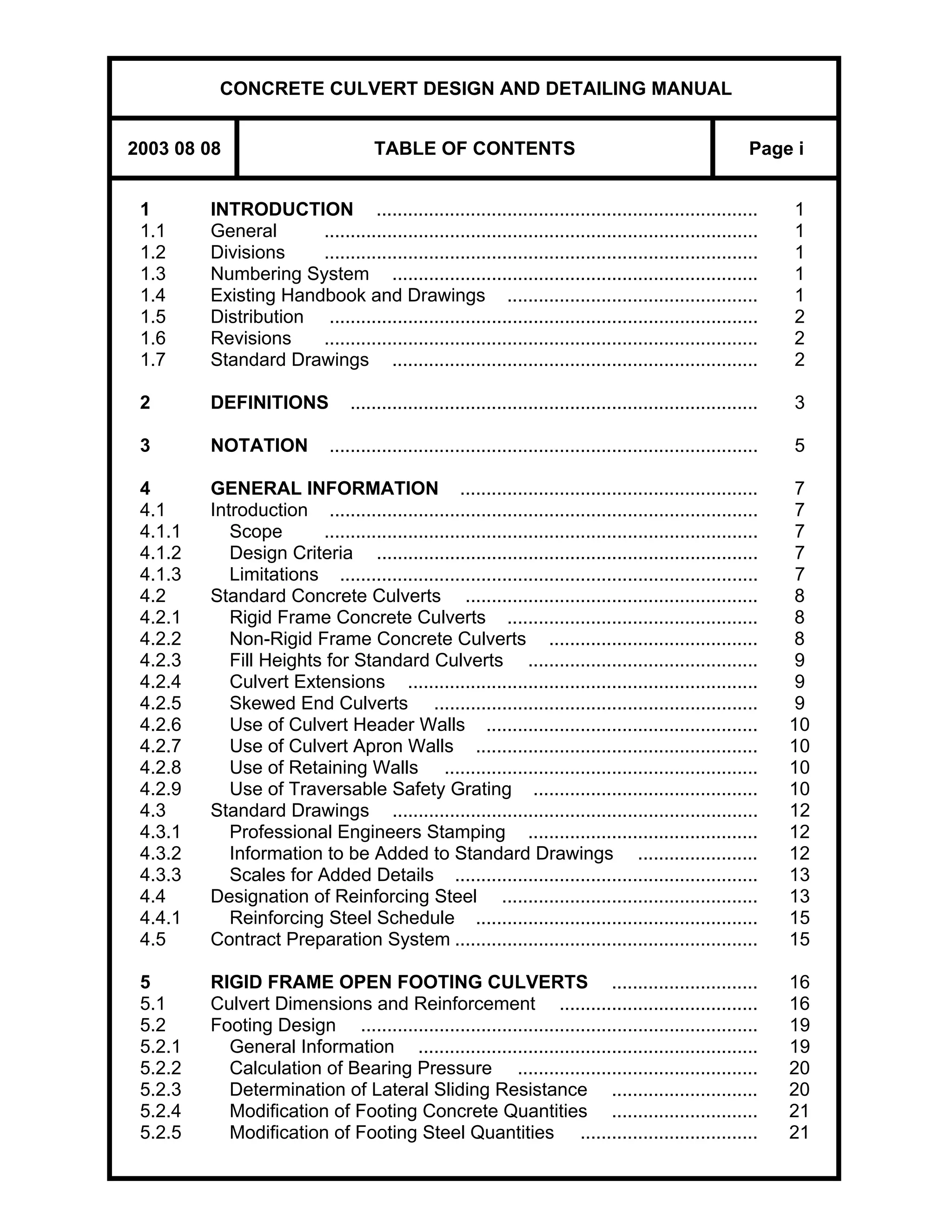 Concrete box culvert design and detailing (british) | PDF
