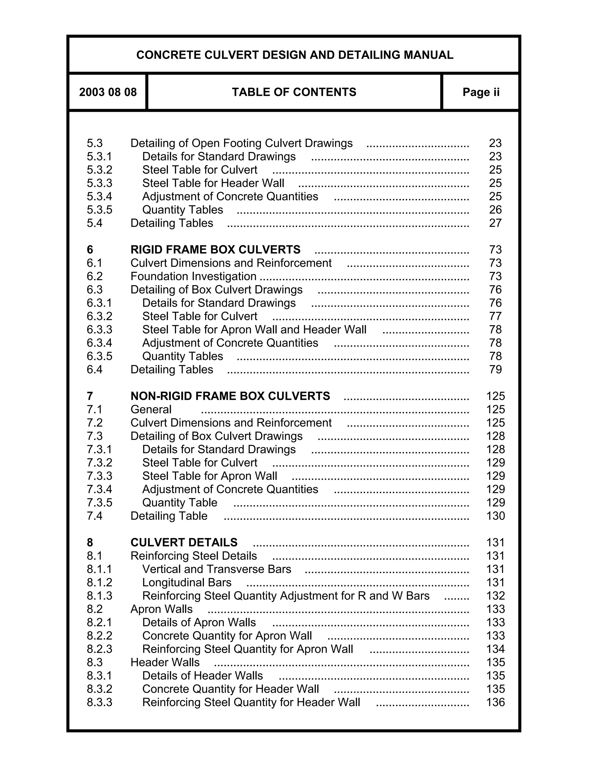 Concrete box culvert design and detailing (british) | PDF