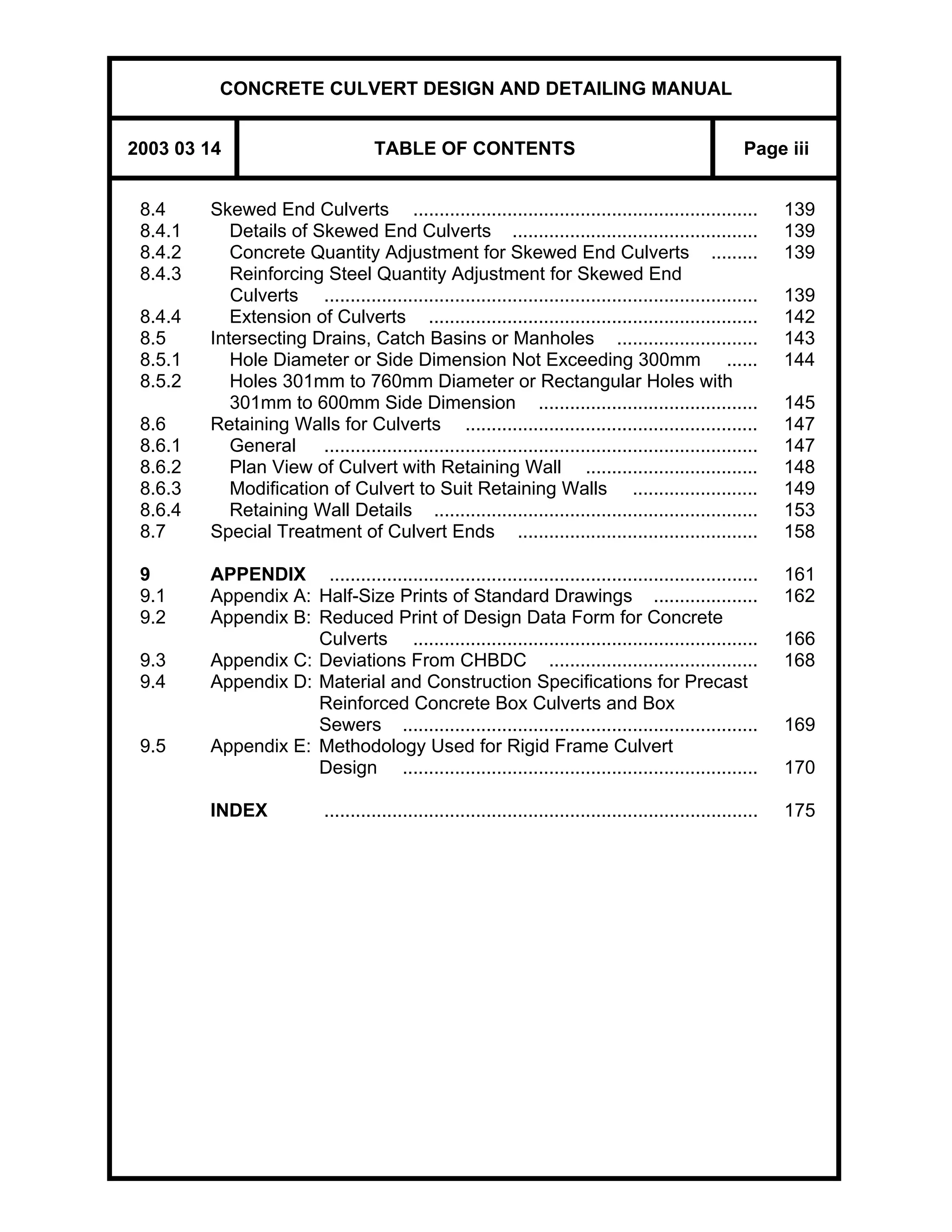 Concrete box culvert design and detailing (british) | PDF
