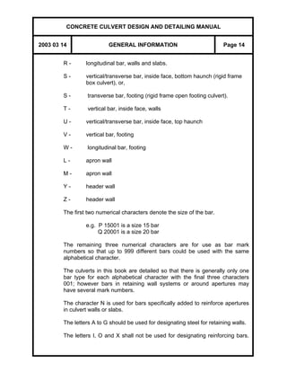 Concrete box culvert design and detailing (british) | PDF