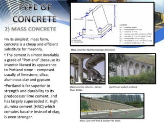 Construction Concrete materials | PPTX