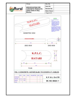 Concrete cable cover products | PDF