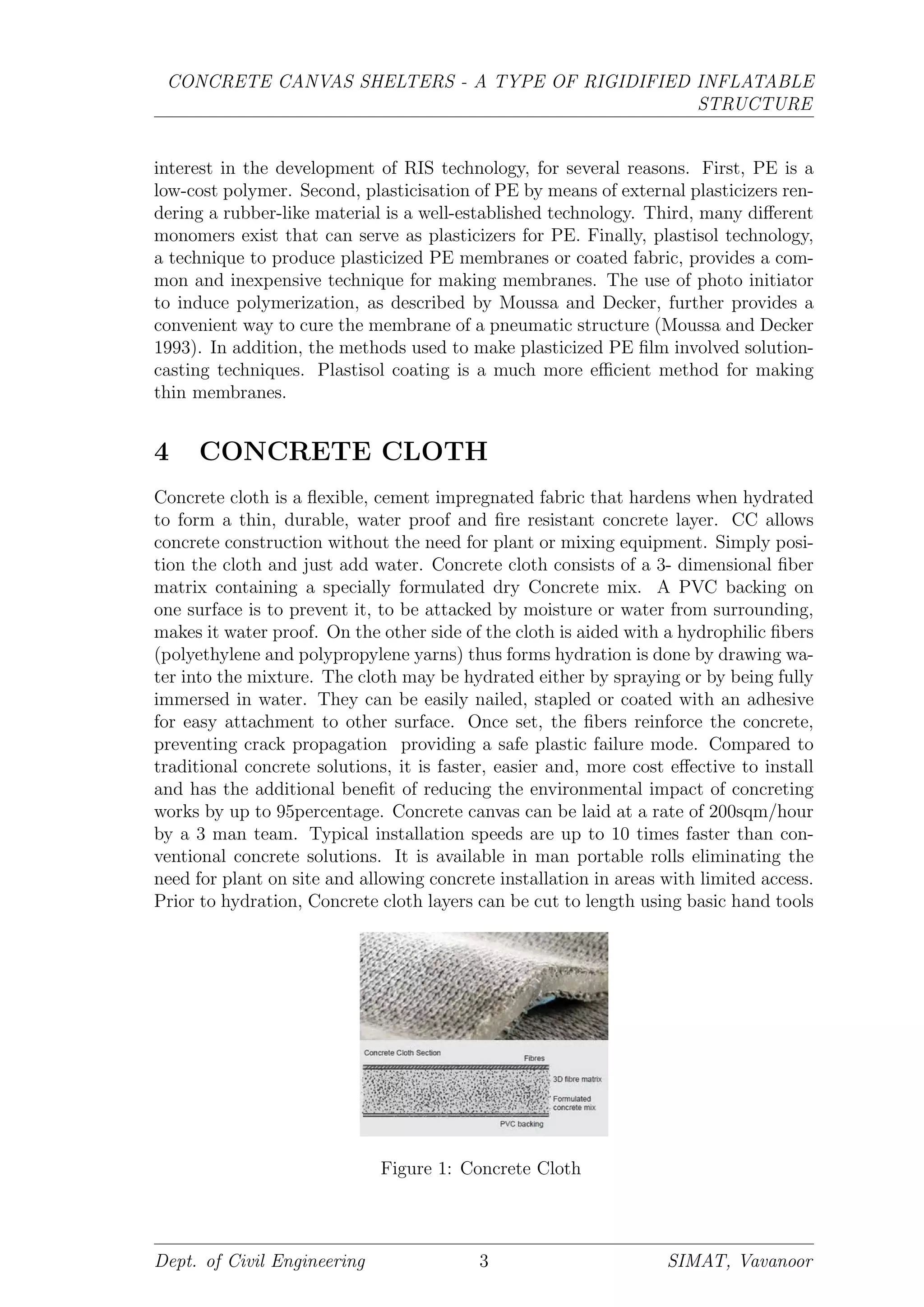 Concrete canvas shelters | PDF