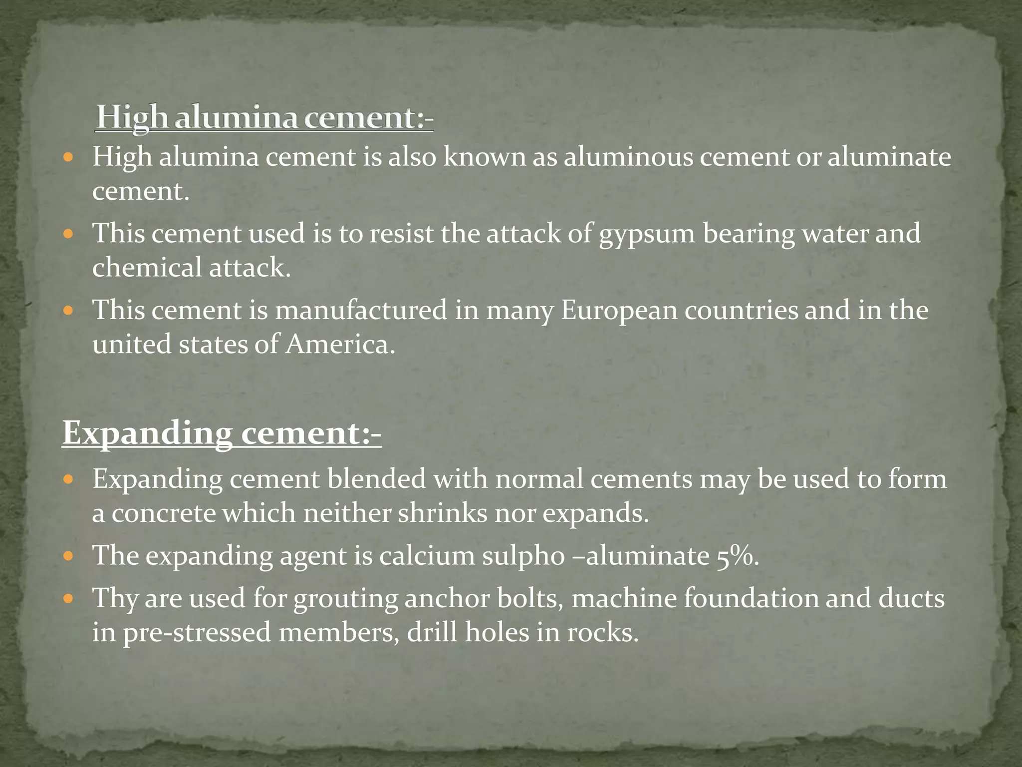Concrete, Cement, Raw Material of Cement, Types, Water, Aggregates ...