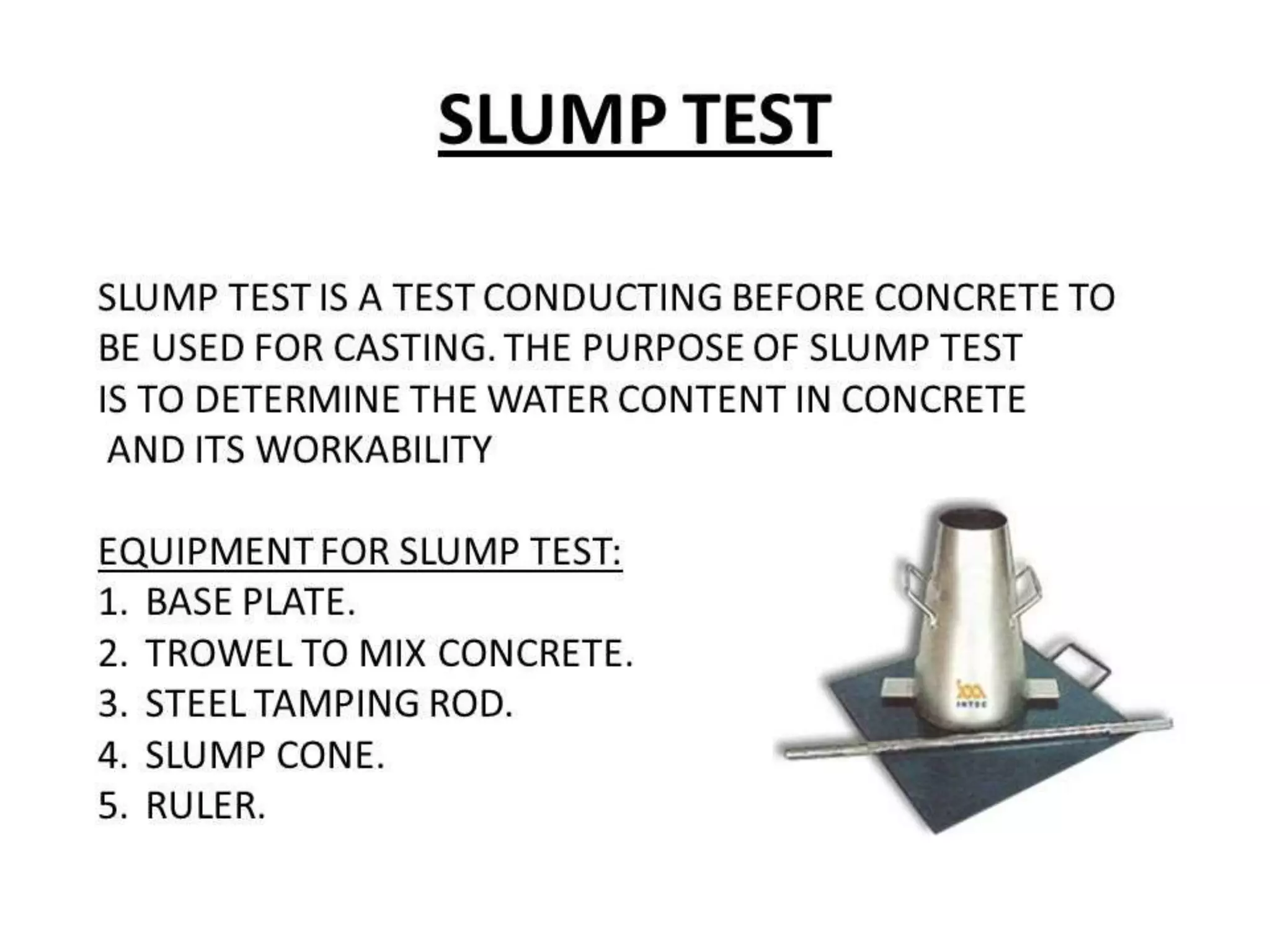 Concrete checking test | PPTX