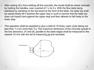 Concrete checking test | PPTX