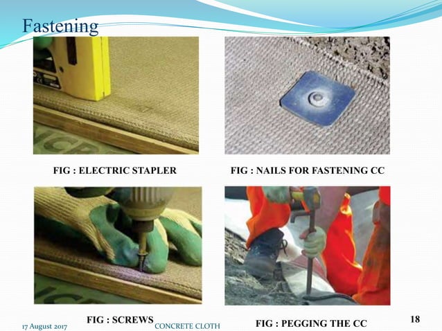 Concrete cloth | PPTX | Civil Engineering Industry | Industries