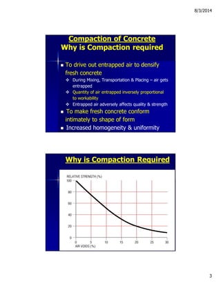 Concrete compaction [compatibility mode] | PDF