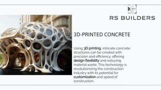 Latest Technology Trends In Concrete Constructions | PDF