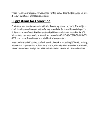Concrete crack analysis report | DOCX
