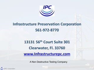 Concrete crack testing service ipc | PPT