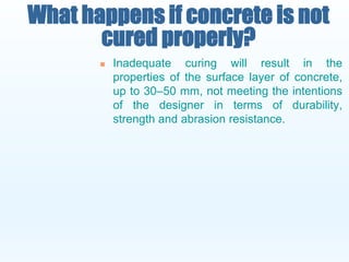concrete curing.ppt