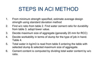 Concrete design mix (ss) | PDF