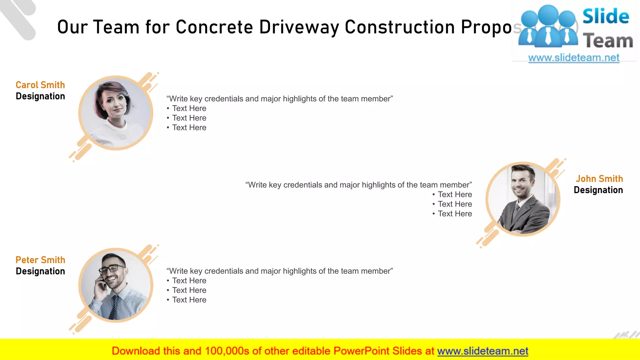 Concrete Driveway Construction Proposal PowerPoint Presentation Slides ...