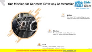 Concrete Driveway Construction Proposal PowerPoint Presentation Slides ...