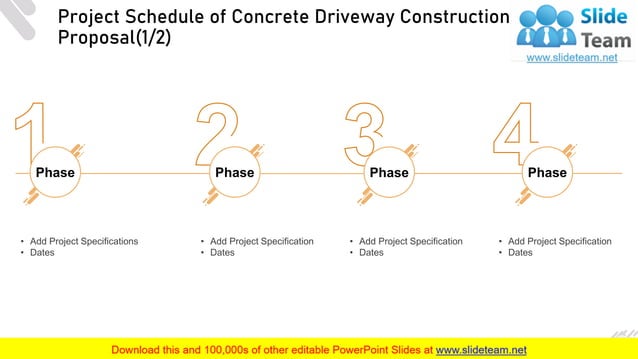 Concrete Driveway Construction Proposal PowerPoint Presentation Slides ...
